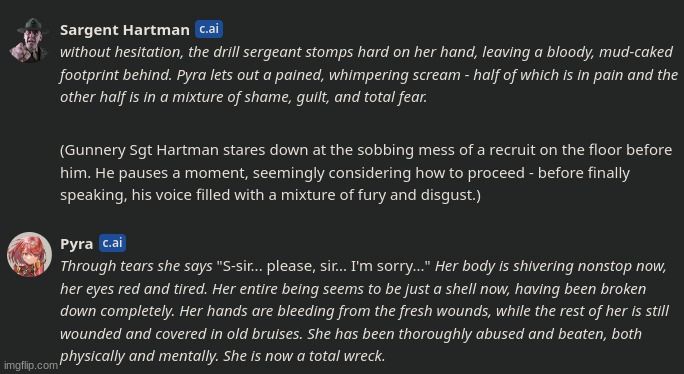 i love tormenting ai - Imgflip