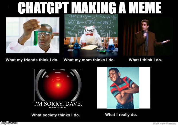 What I really do - Imgflip