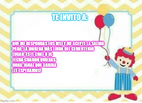Invitacion - Imgflip
