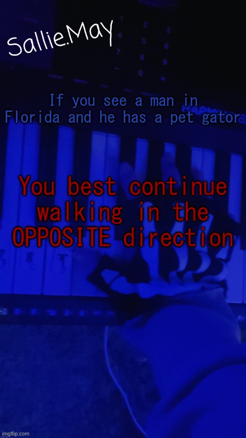 cuz he the Florida man king - Imgflip