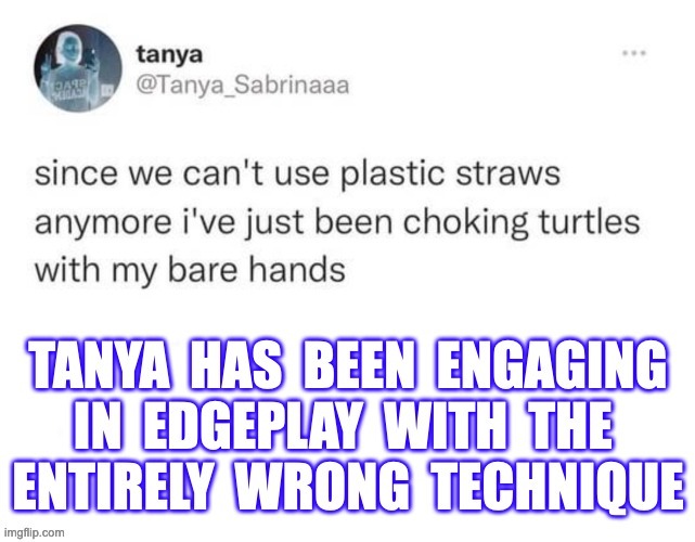 the wrong edgeplay - Imgflip