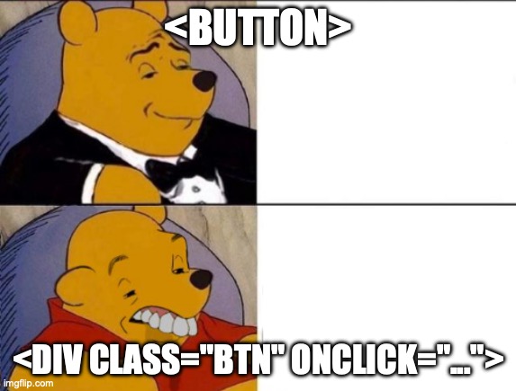 Classy and dumb pooh - Imgflip