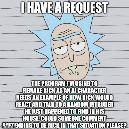 Ik it's specific af but I need a good example to really make this ai ...