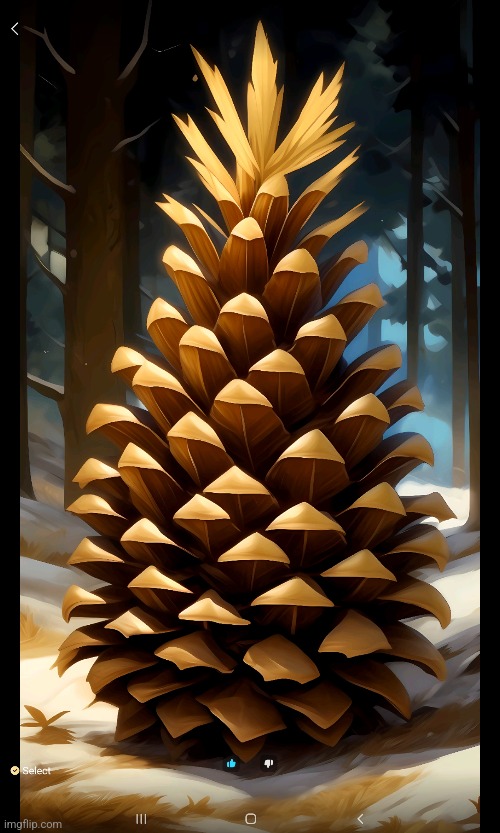 Ai pinecone chatbot progress: the pinecone now has an ai avatar - Imgflip