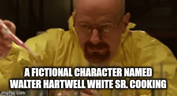 walter white cooking - Imgflip