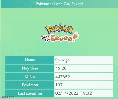 10 upvotes and I play Pokémon LGE for the first time in nearly 2 years ...