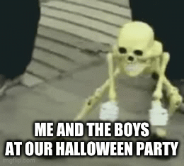 Dance at Halloween parties much? - Imgflip