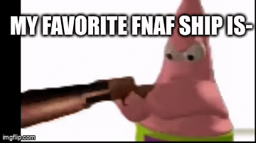 patrick with a gun - Imgflip