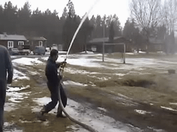 Hose training fail - Imgflip