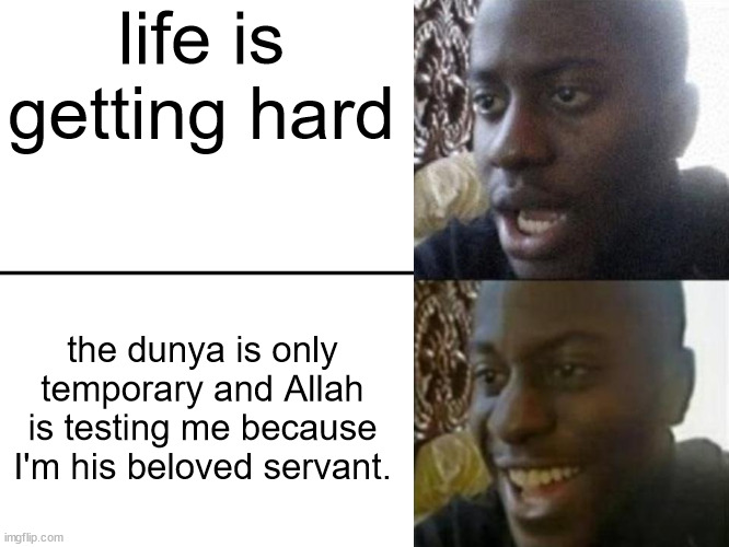 Allah SWT always tests his beloved servants. He gave the most tests to ...