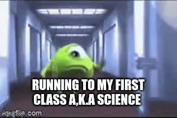 Mike wazowski running - Imgflip