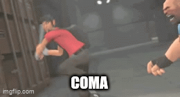 Scout bonking Heavy - Imgflip