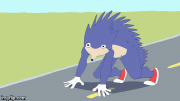 Image tagged in gifs,sanic,speed - Imgflip