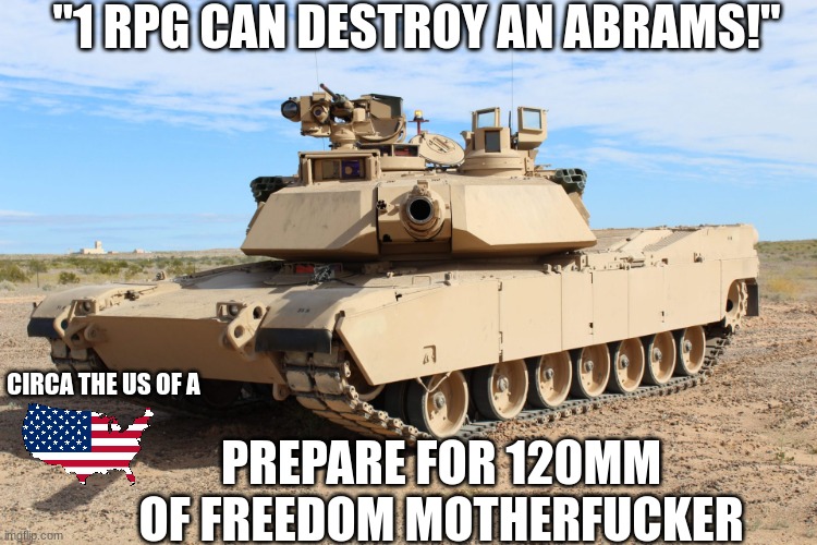 you wont be saying that when it bounces off and the turret veers toward ...