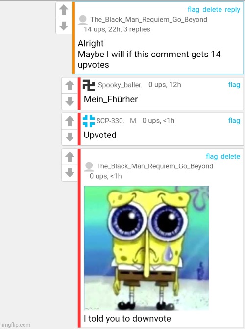 You failed me - Imgflip