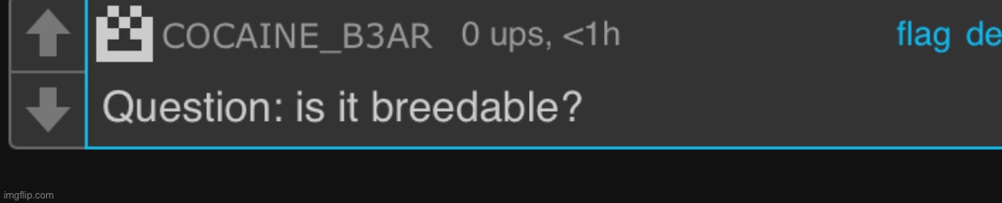 Is it breedable Blank Template - Imgflip