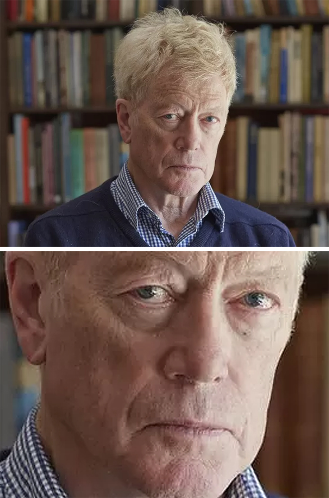 Roger Scruton is not amused Blank Template - Imgflip