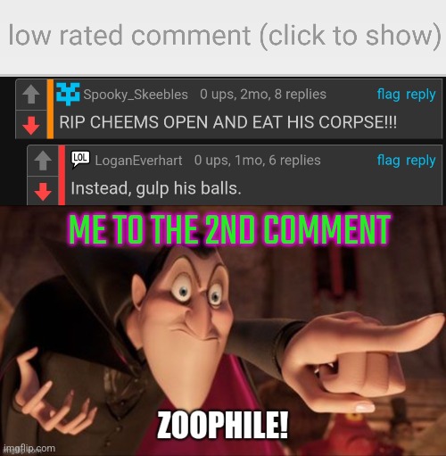 That's fucking disgusting! - Imgflip