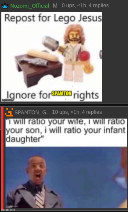 the ratio goes crazy - Imgflip