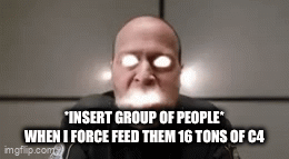 man exploding - Imgflip