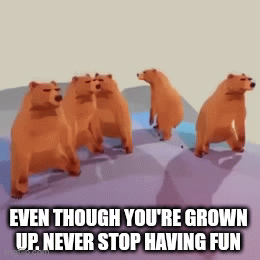 Never stop having fun - Imgflip