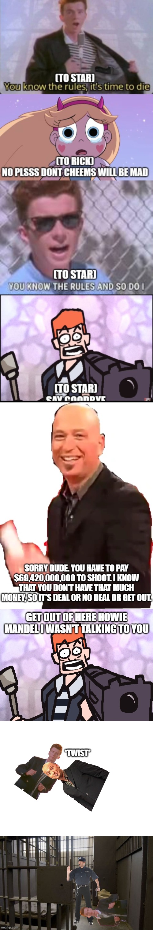 Howie Mandel's First Mission to wreck havoc - Imgflip