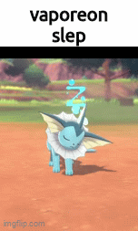 vaporeon slep - Imgflip