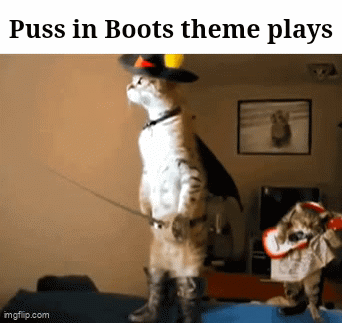 Oh look, Puss in Boots - Imgflip