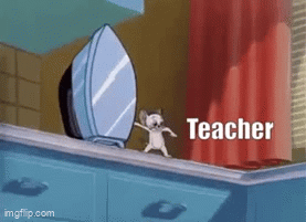 no way to avoid it sometimes lol - Imgflip