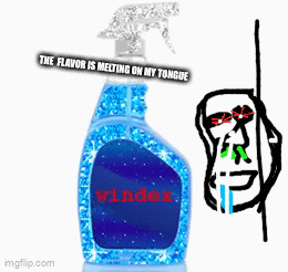drinking windex is good for u - Imgflip