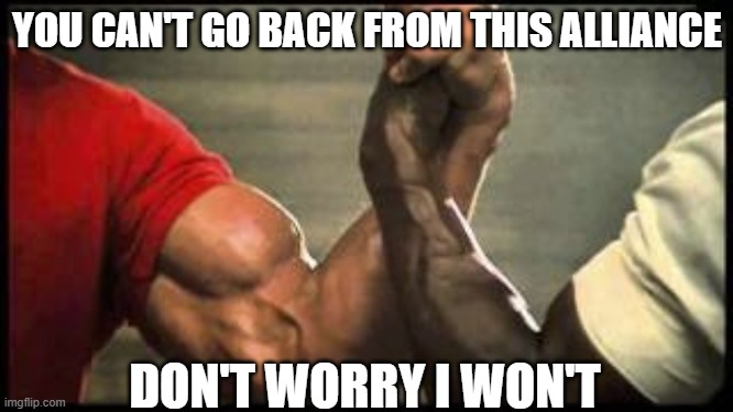 Unlikely alliance - Imgflip