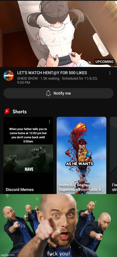 absolutely fucking not - Imgflip