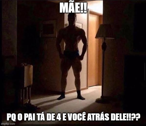 shadowy buff guy in a doorway - Imgflip