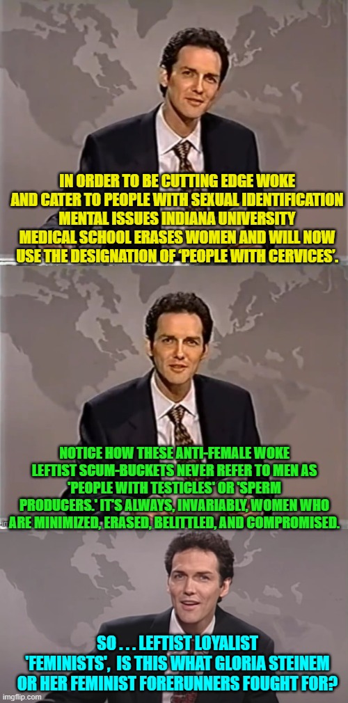 It's fascinating that today's so-called feminist leaders are utterly . . . silent. - Imgflip