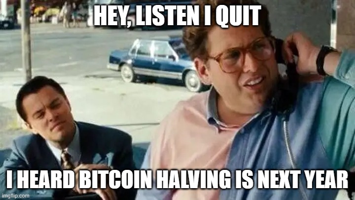 Wolf of Wall Street I Quit - Imgflip