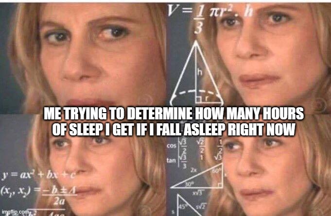 Math lady/Confused lady - Imgflip