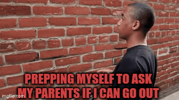 Can I go out? - Imgflip