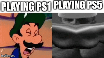 Virgin Luigi vs. Chad Mario - Imgflip