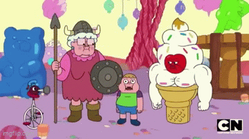 Clarence, Ice Cream, Hornsby & Viking Grandmother Melting - Imgflip