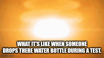 School water bottle. - Imgflip
