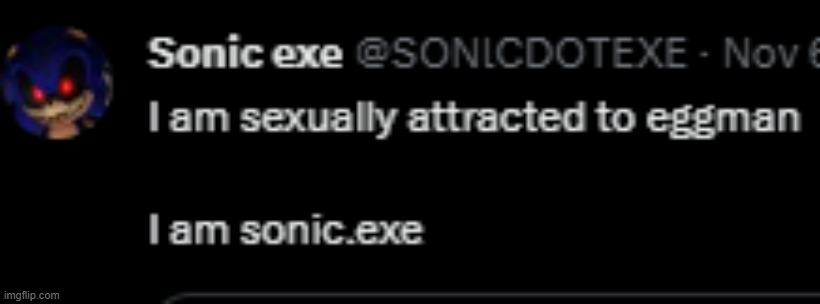 I am sonic.exe - Imgflip