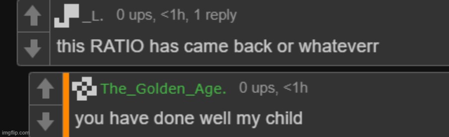 i have been blessed by the god of ratios - Imgflip