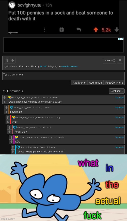 WHAT THE ACTUAL FRICK - Imgflip