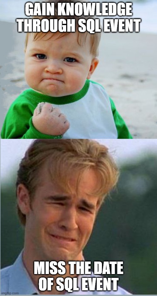 Happy Sad Success Kid Crying 90s guy - Imgflip