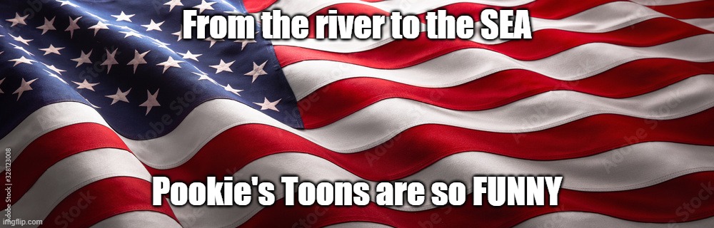 American Flag waving in the wind - Imgflip