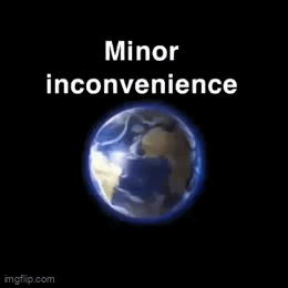 Just a minor set back - Imgflip