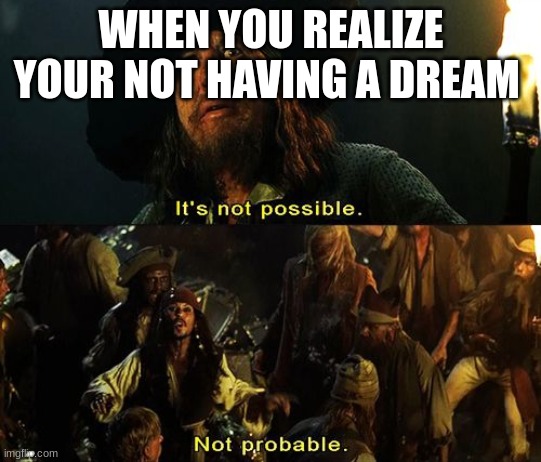 Jack Sparrow Not Probable - Imgflip