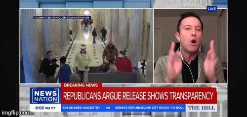 Insurrection?....looks like a museum walk through - Imgflip