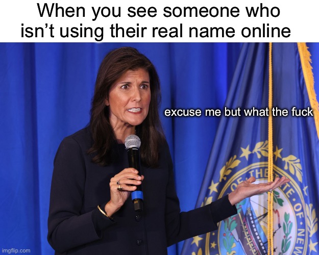 Nikki Haley is the definition of cringe - Imgflip