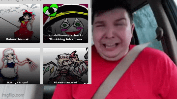 Nikocado’s response to Touhou Project Characters - Imgflip